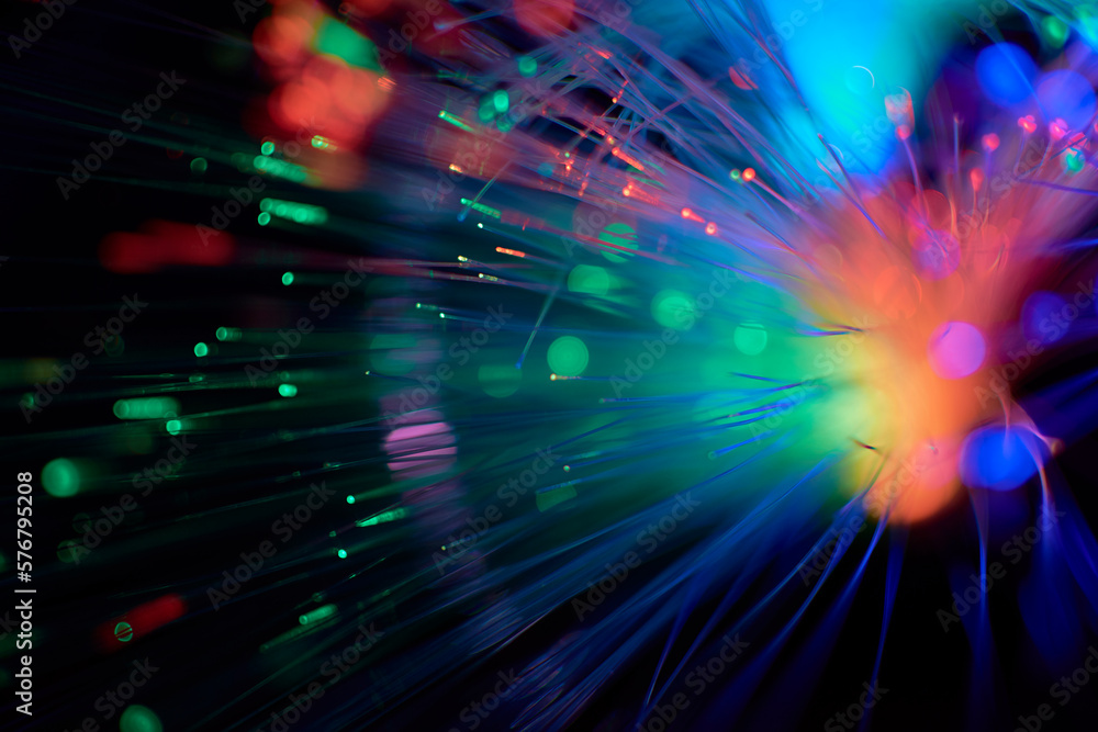 optical fiber fibre optique optisk fiber प्रकाशित तंतु 光纤 Stock Photo ...