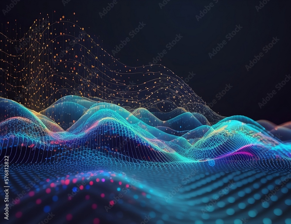 Enhance your technology-based designs with our stunning blue background ...