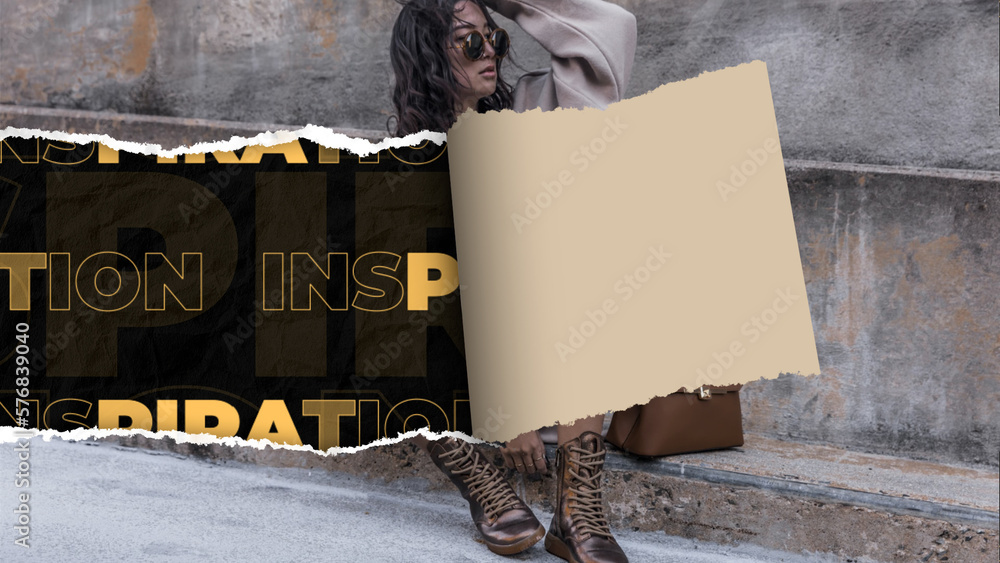 Dynamic Torn Paper Intro Stock Template | Adobe Stock