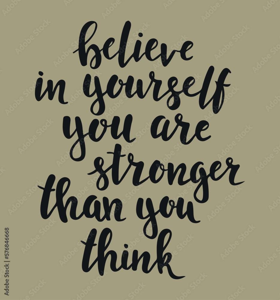 Beautiful words vector designs, Inspirational positive handwritten ...