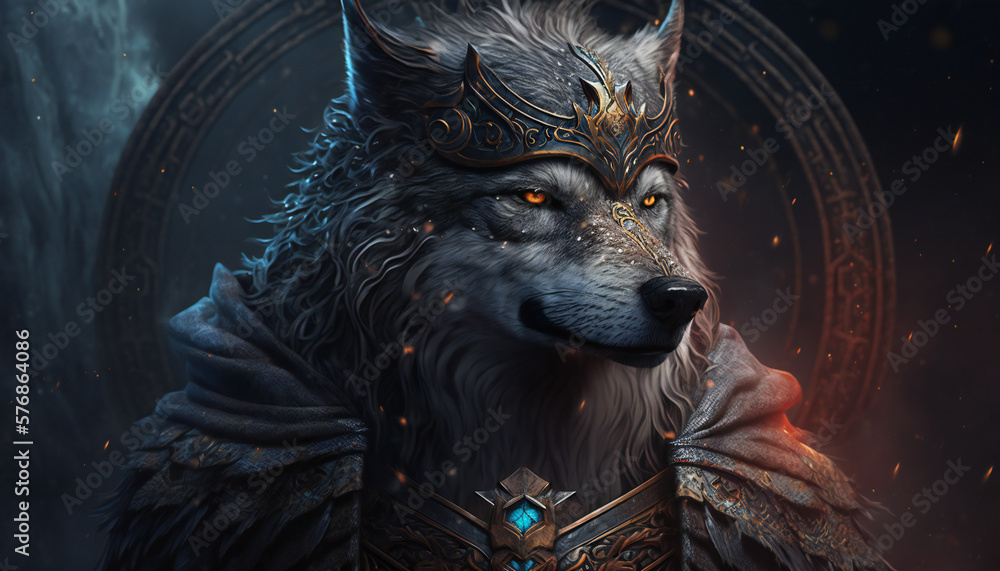 Garm the blood-stained guardian of Hel's gate - hell dog - German ...