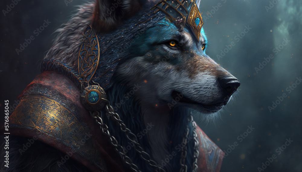 Garm the blood-stained guardian of Hel's gate - hell dog - German ...