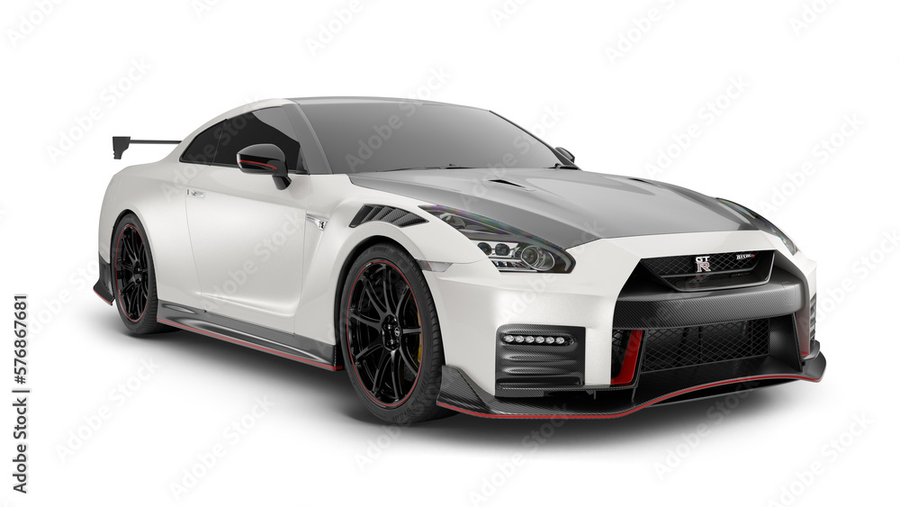 London, England - April 8, 2022. Nissan GT-R NISMO. Special Edition ...