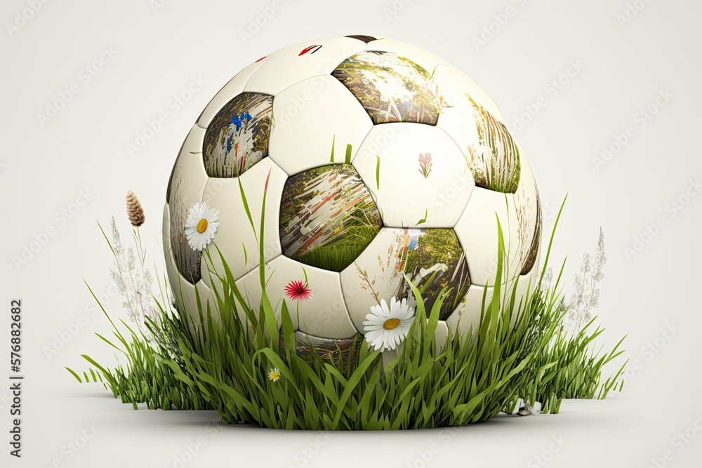 Moscow, Russia's lush grass and the 2018 FIFA World Cup trophy and ...