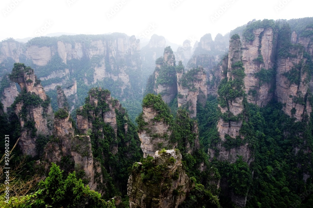 Hunan,Zhangjiajie National Forest Park,Zhangjiajie,Beauty in Nature,Mt ...