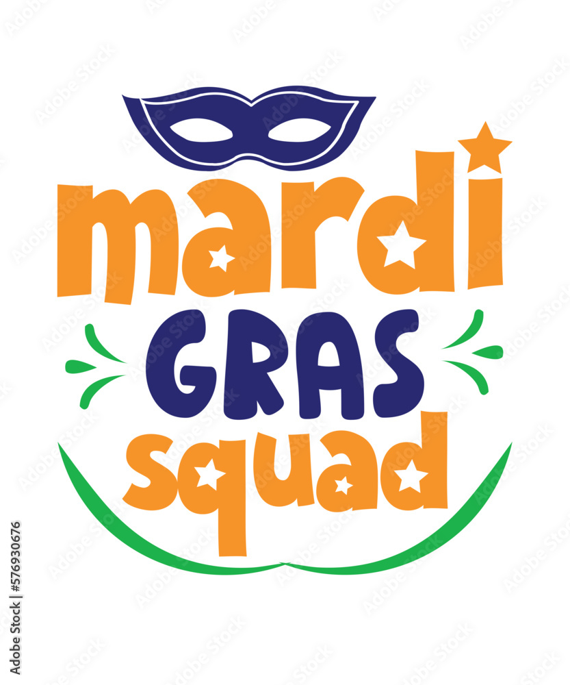 Vetor do Stock: Mardi Gras SVG Bundle, Funny Mardi Gras Svg, Fat ...