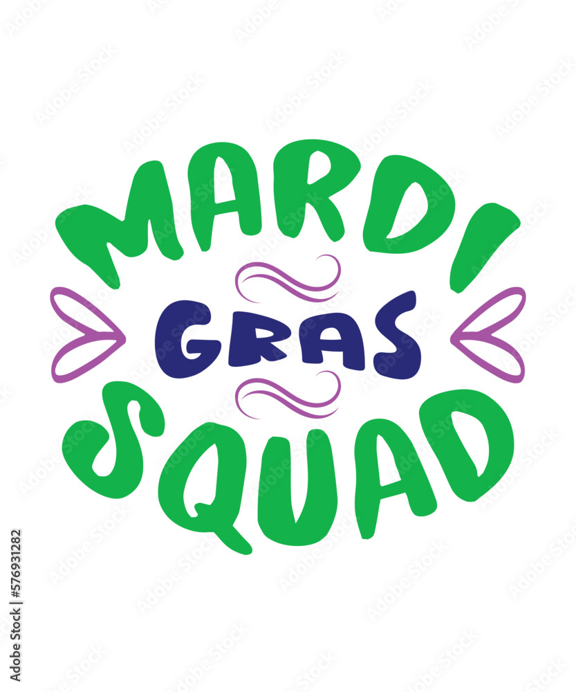 Vetor de Mardi Gras SVG Bundle, Funny Mardi Gras Svg, Fat Tuesday ...