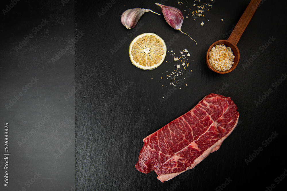 The juicy steak was cooked to perfection and tasted absolutely tasty ...