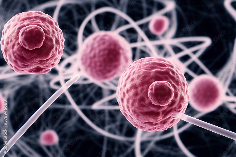 Immune Cancer Therapy or immunology treatment and oncology symbol as ...