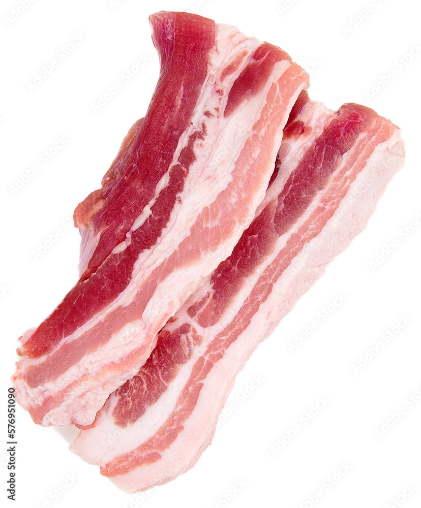 Pork belly Samgyeobsal Raw pork steak png without background Stock 사진 ...