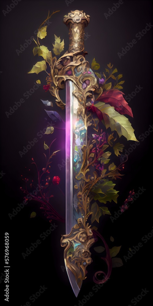 Sword in the stone excalibur, illustration of Magical sword reclaimed ...