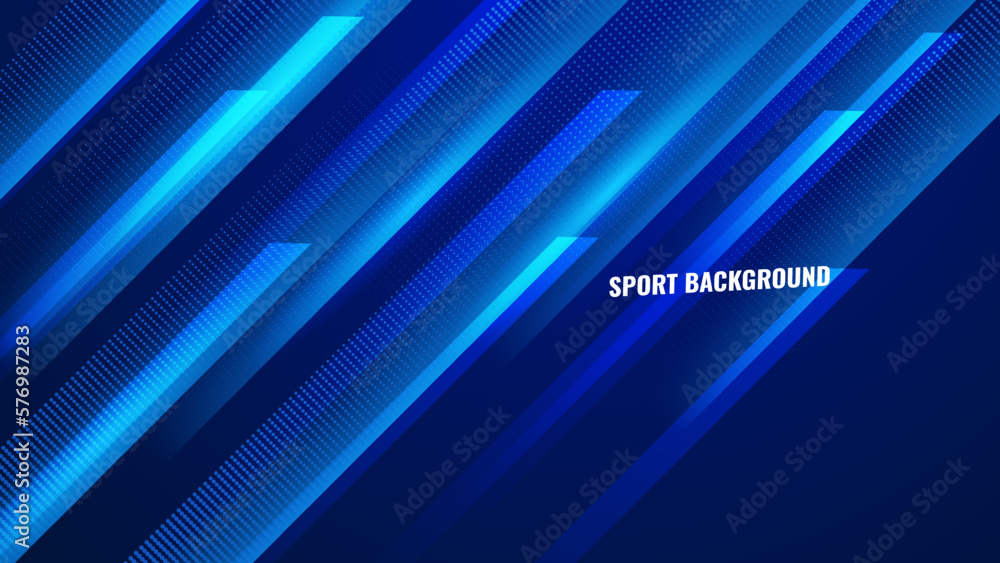 Dark blue dynamic motion background. Stock Vector | Adobe Stock