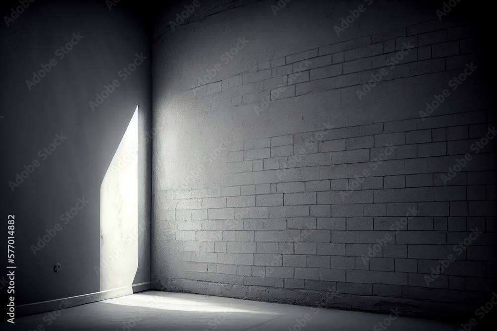 background image of texture of the empty wall, light room, extreme ...