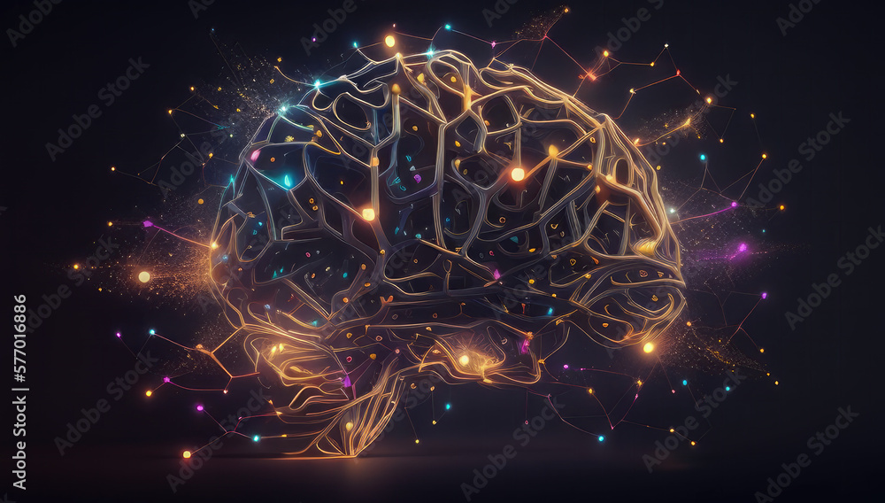 spread of digital brain connections. Artificial intelligence and the ...
