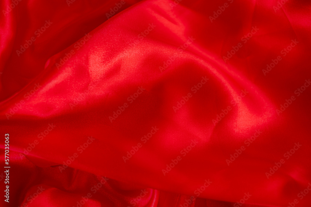 Red bed linen gradient texture blurred curve style of abstract luxury ...