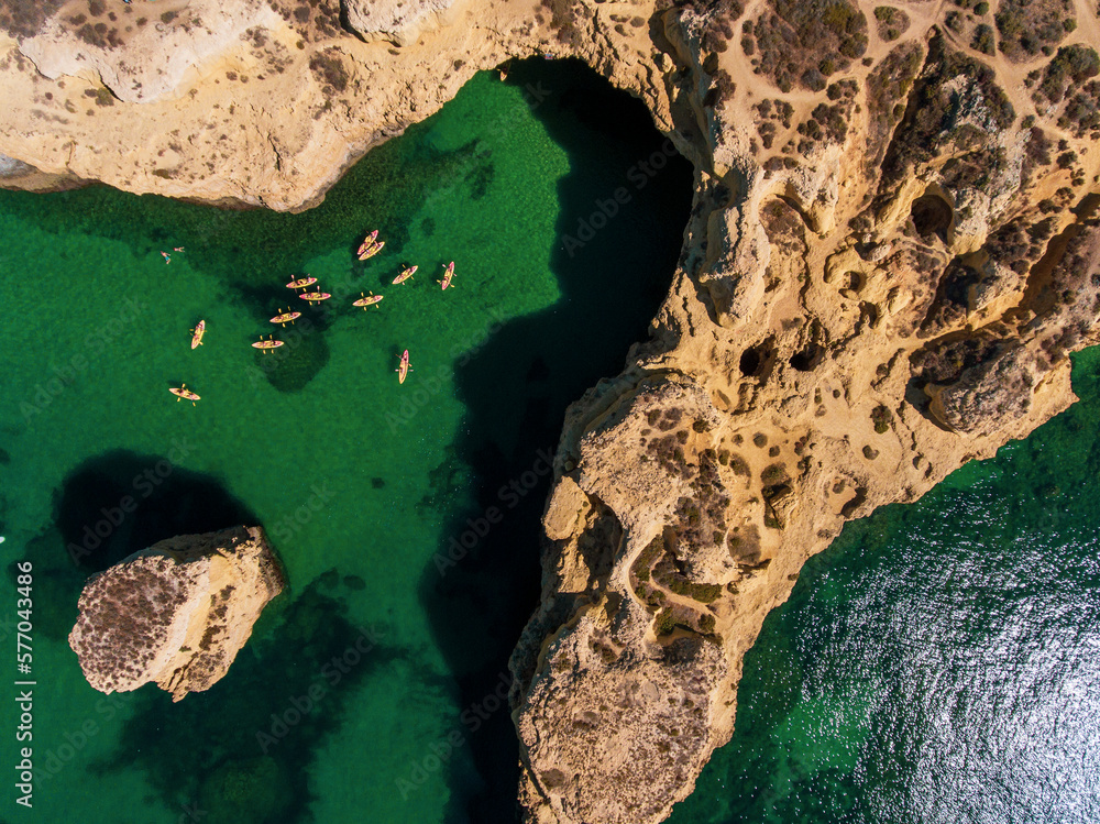 Aerial photos of Algarve Coast in Faro, Portugal capture the region's ...