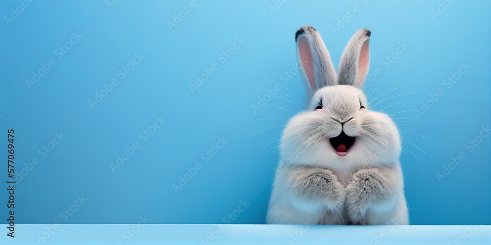 Smiling Bunny Rabbit