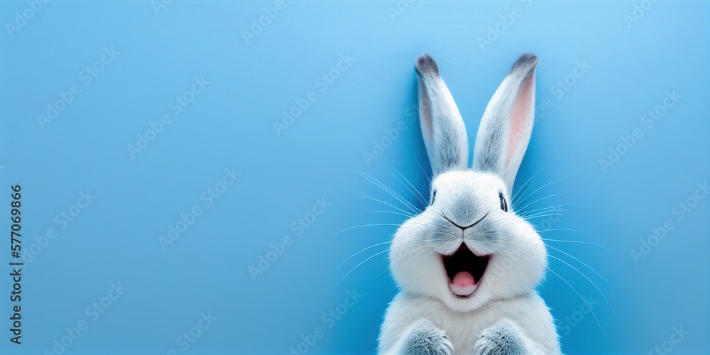 Smiling Bunny Rabbit