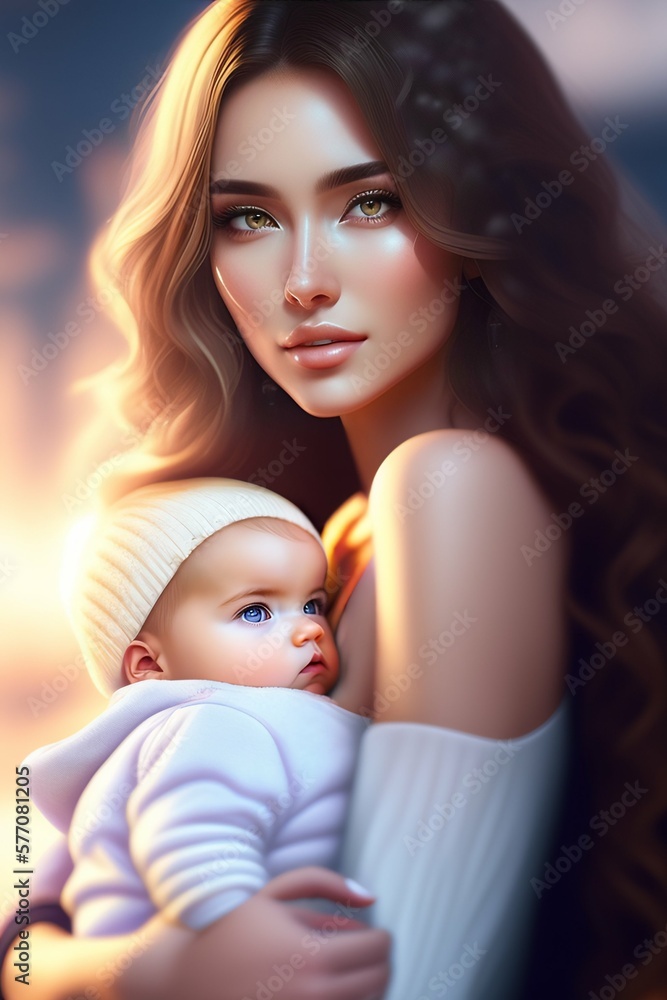 the perfect white skin woman, having 90-60-90 dimensions, showing the ...