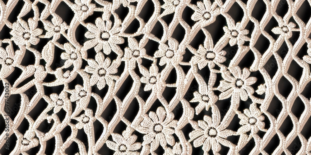 Lace Texture Background - Delicate Seamless Pattern for Elegant and ...