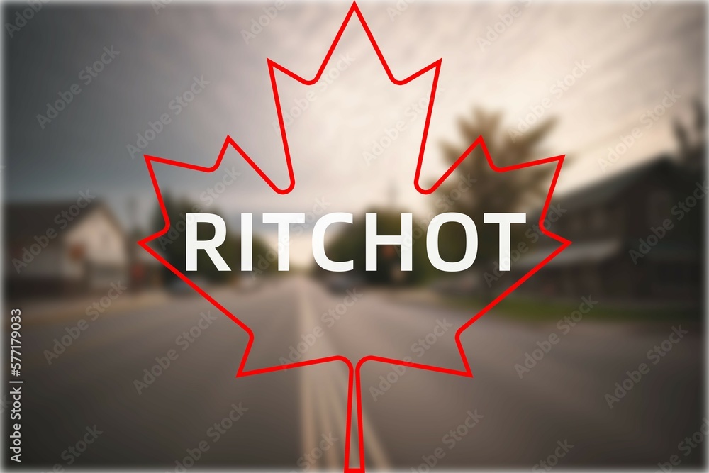 Ritchot: Der Name der kanadischen Stadt Ritchot in der Provinz Manitoba ...