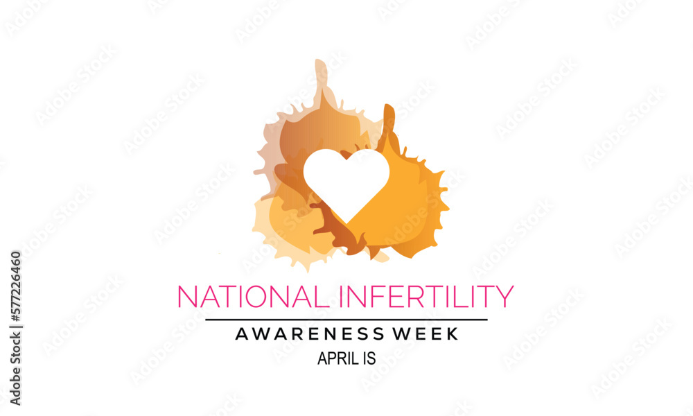 Infertility Awareness Heart