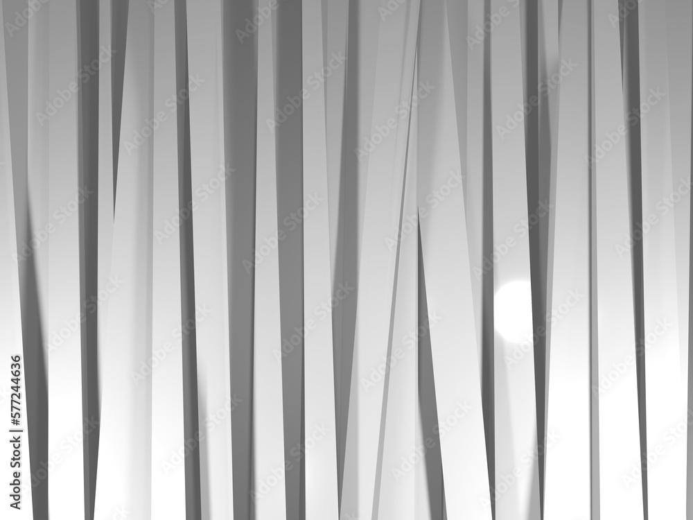 White scene illustration made of 3D texture to design the back has a ...