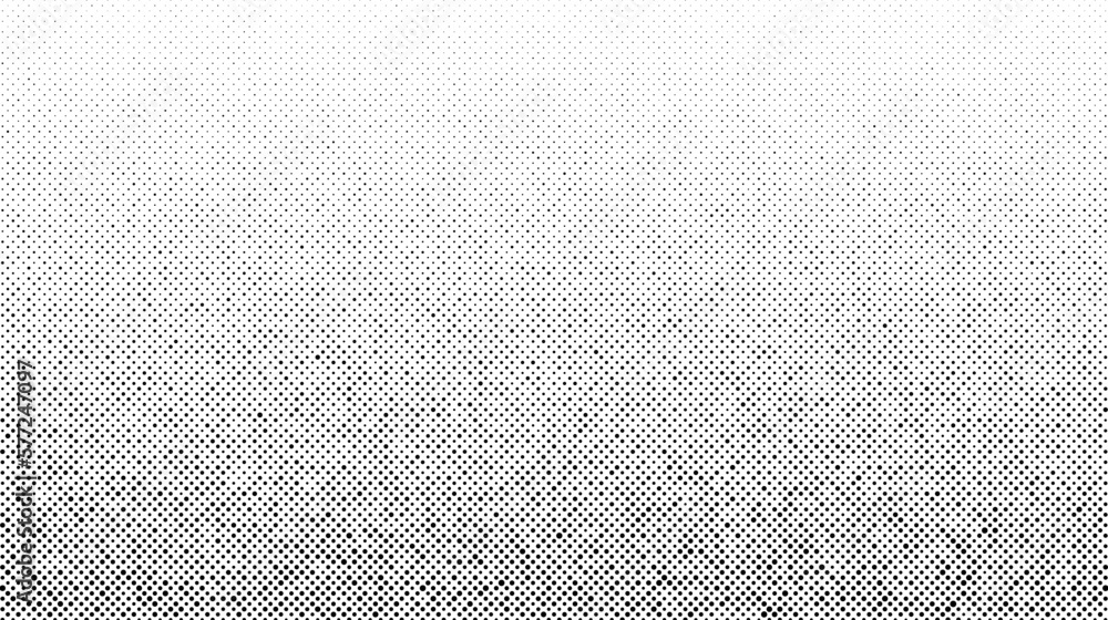 Halftone gradient. Faded stochastic dotwork texture. Random grunge ...