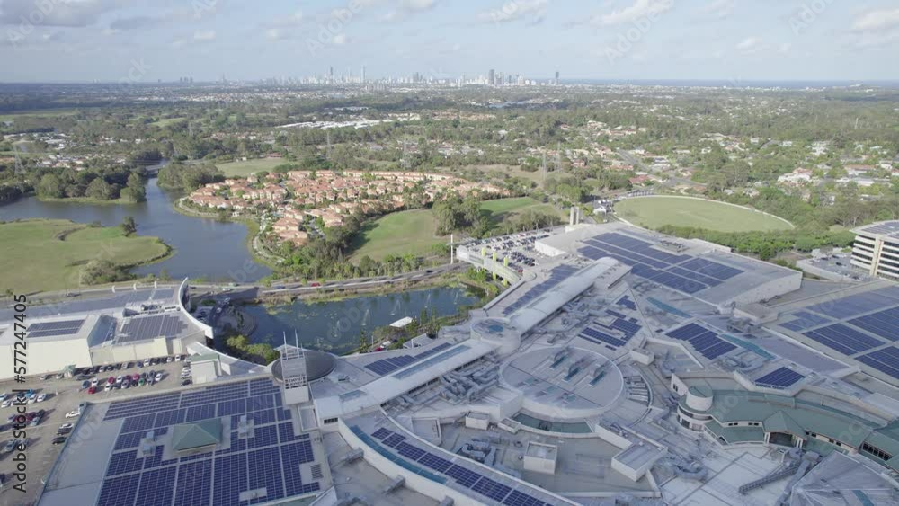 Massive Shopping Mall Robina Town Centre With Rooftop Solar Systems In ...