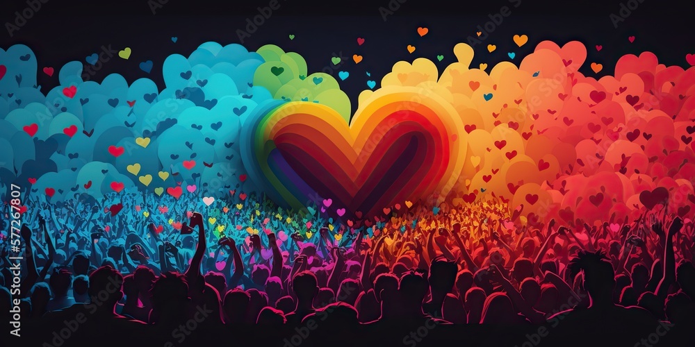 colors each representing different aspect of lgbtq experience reminding ...