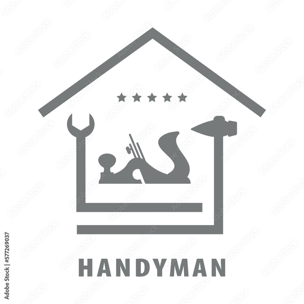 Professional handyman services. Vector banner template with tools and ...