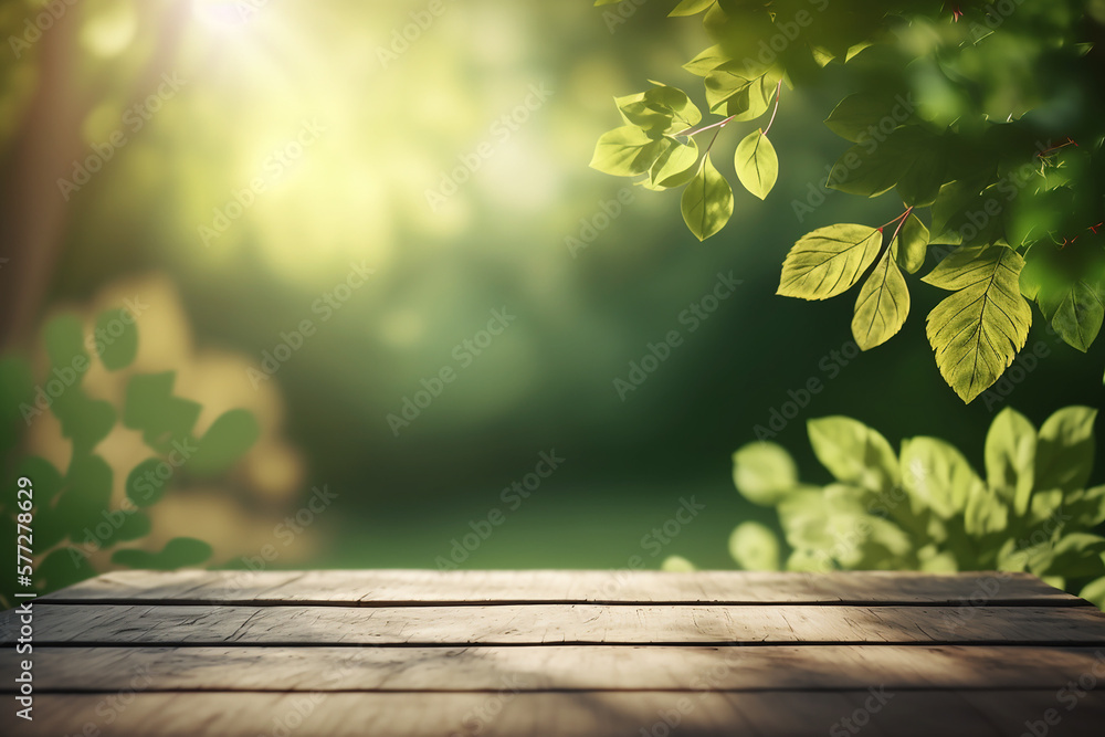 Natural template with Beauty bokeh and sunlight . Beautiful spring ...