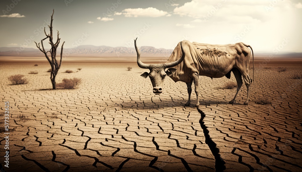 Devastating Drought Illustration - A Harsh Reminder of the Impacts of ...