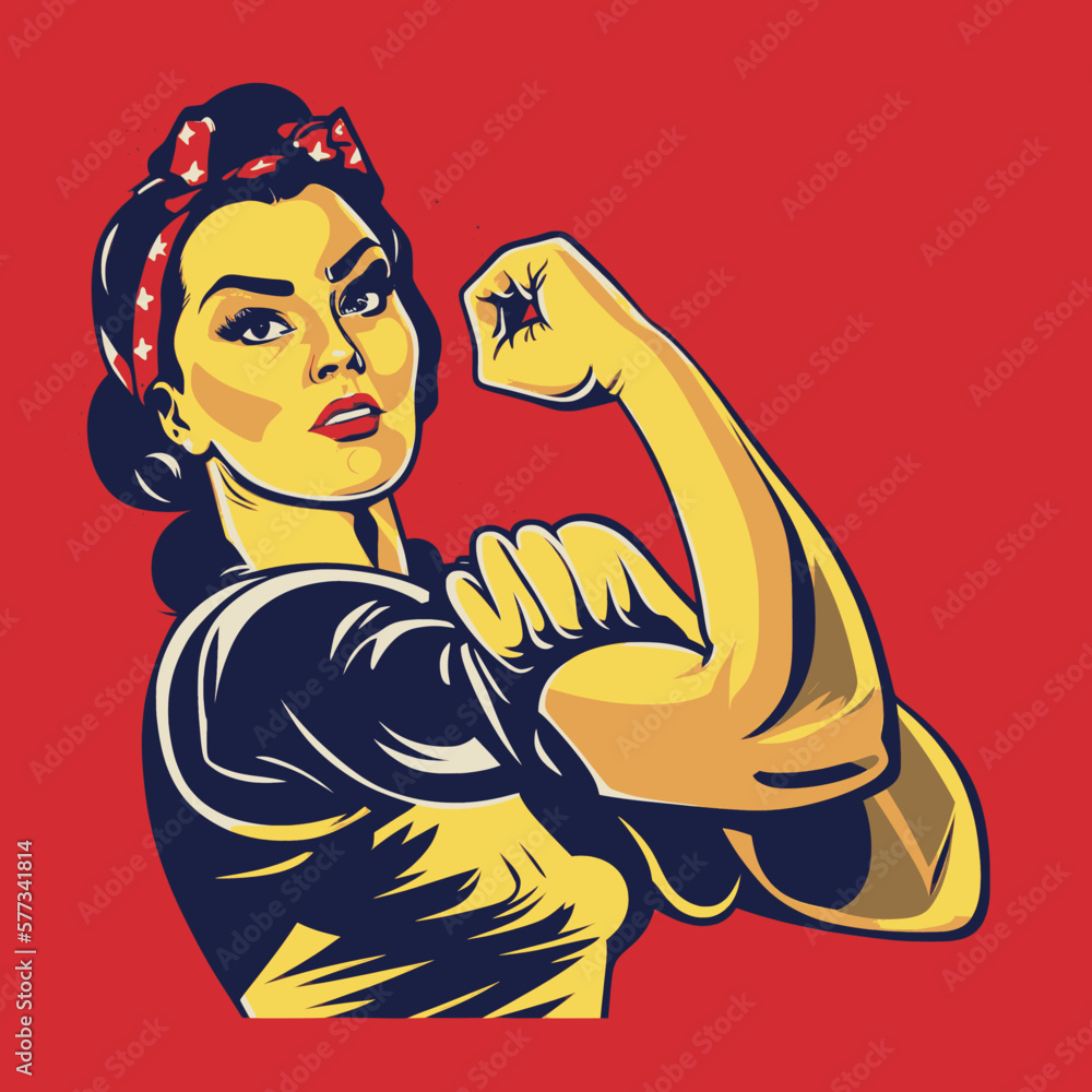 Vetor De Womans Day Vector We Can Do It Cool Vector Iconic Woman S