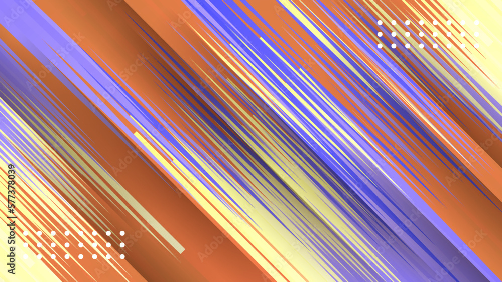 Colorful futuristic background with dynamic shapes Stock Vector | Adobe ...