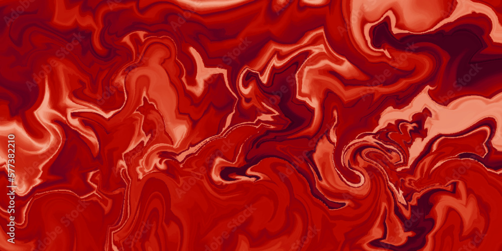 Vecteur Stock Dark red marble oil ink liquid swirl texture for do ...