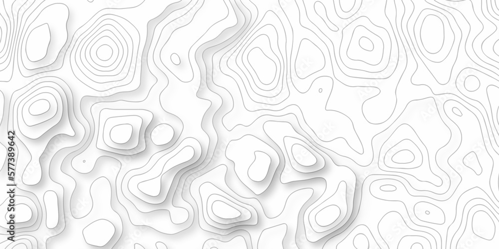Topographic map. Geographic mountain relief. Abstract lines background ...