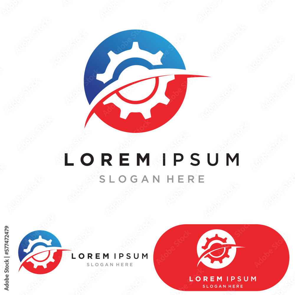 vector logo technology. Digital tech - vector business logo template ...