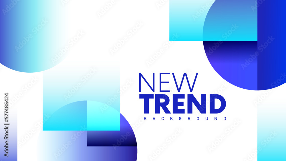 Colorful geometric background. New Trend Modern Abstract Template ...