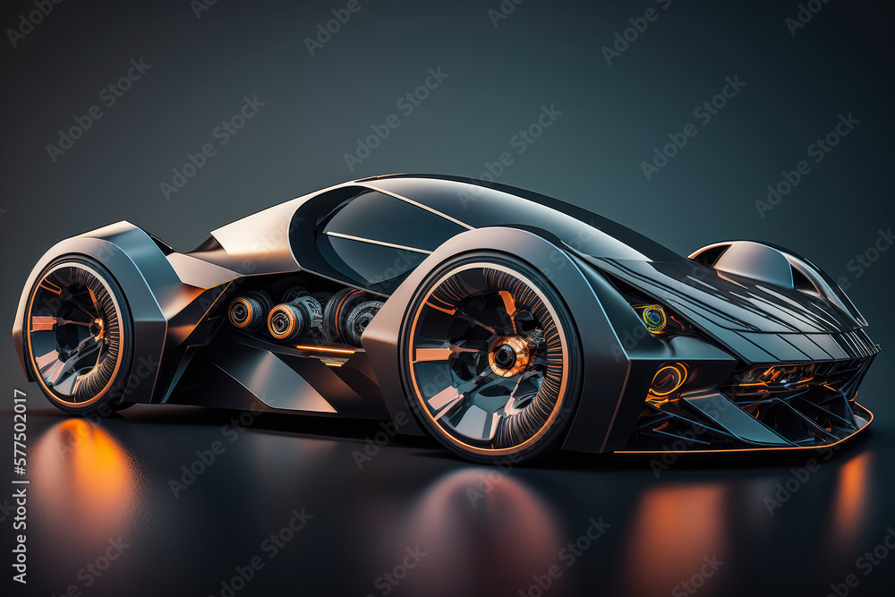 Next-generation concept car with advanced autonomous driving features ...