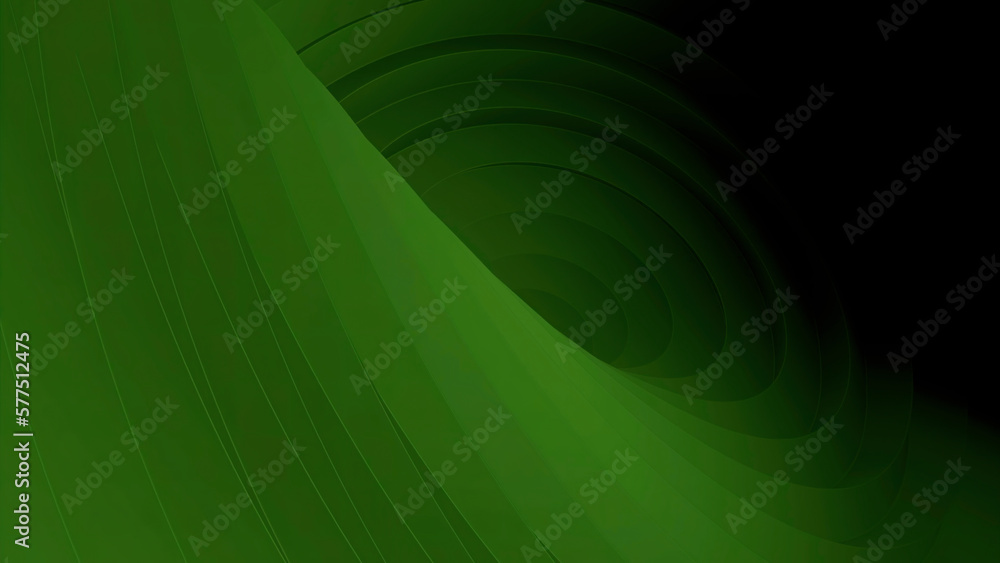 Green non-ending wall. Design.A light background in animation that ...