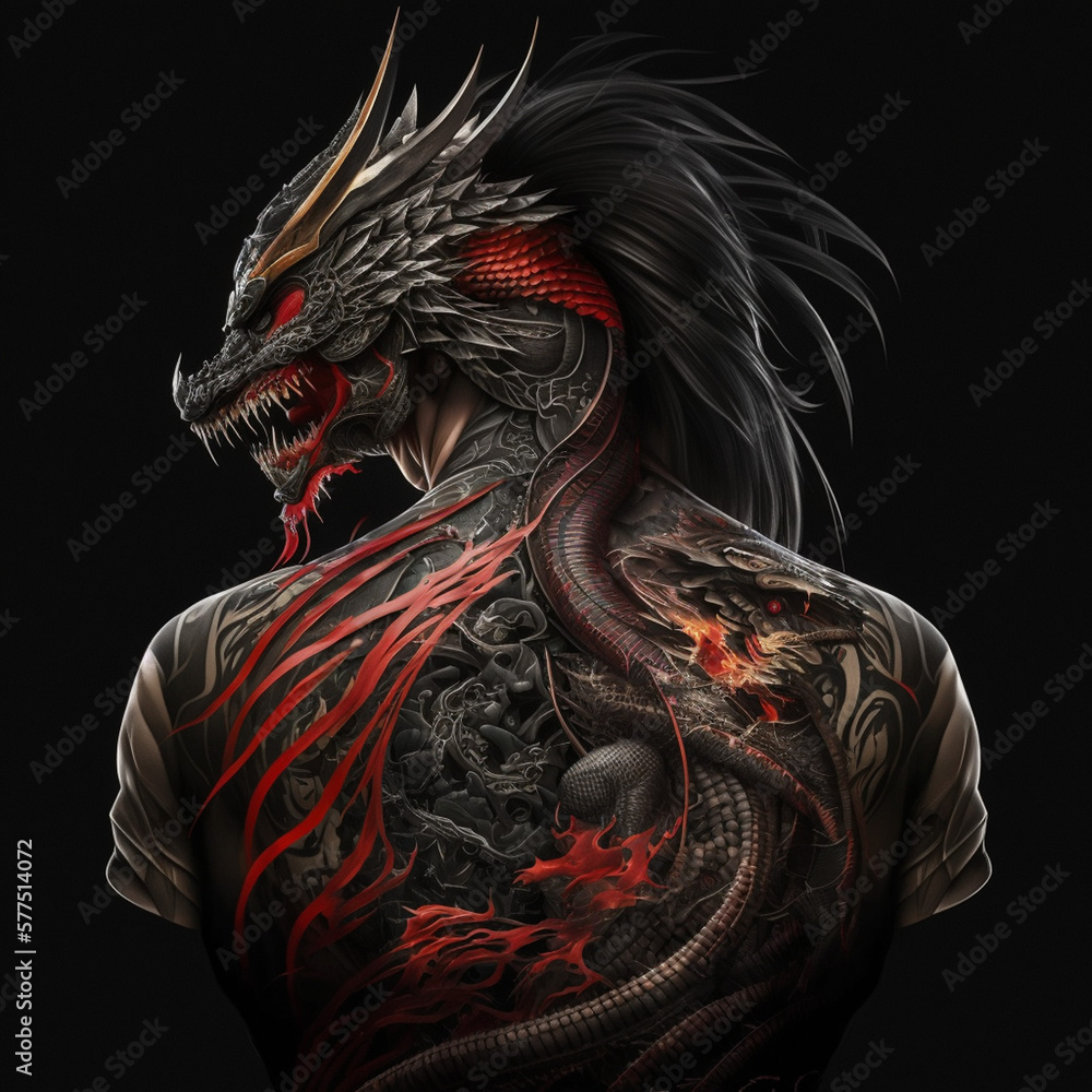 red dragon head isolated, red dragon head, chinese dragon sculpture ...