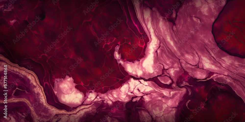 Ruby red marble stone with gold vein. Vivid graphite texture geode ...