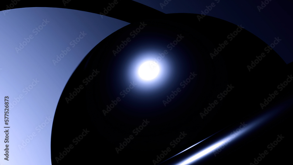 ภาพประกอบสต็อก A black pendulum on a gray background. Design.Light ...