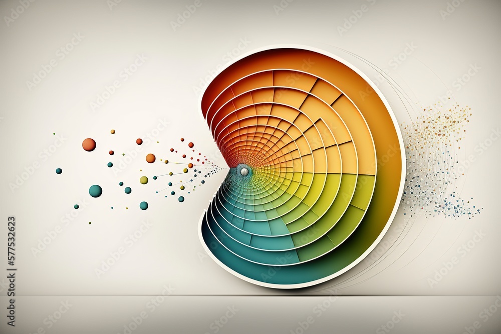 Generated By Ai The Fibonacci Sequence Showcases The Power Of Machine Learning And Neural