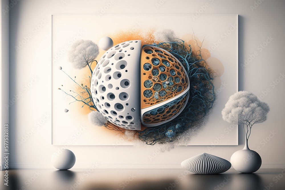 Generated By Ai The Fibonacci Sequence Showcases The Power Of Machine Learning And Neural