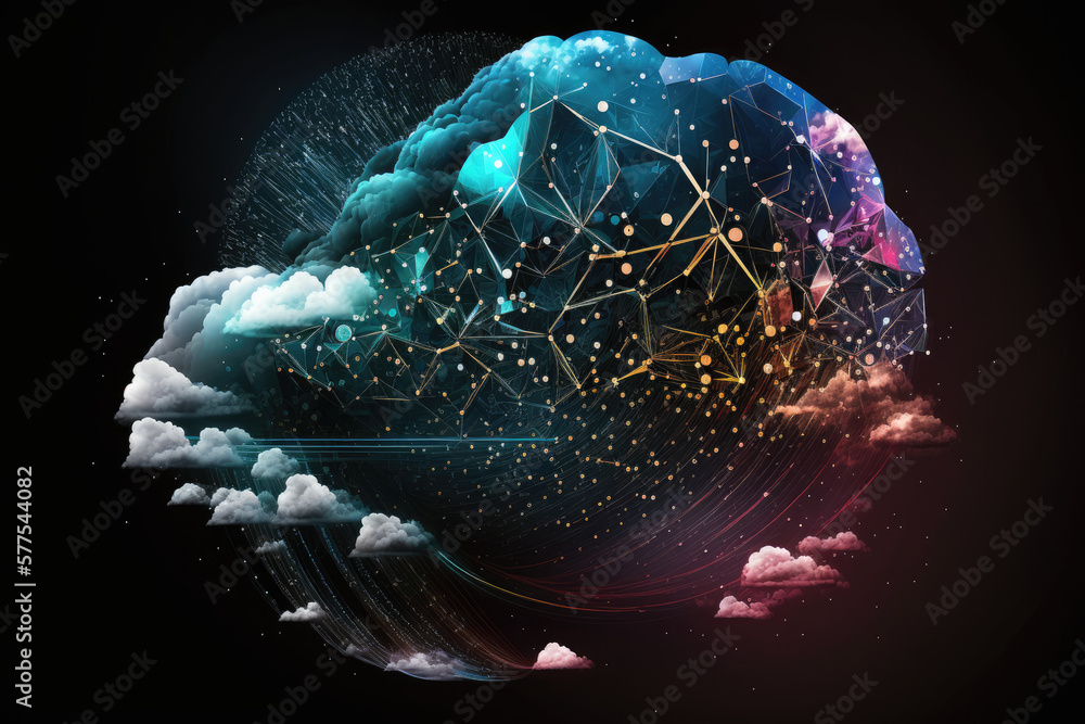 Cloud Computing and Big Data Concepts Connecting the network of digital ...