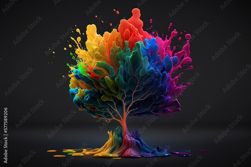 Experience the beauty of nature through various styles of tree art ...