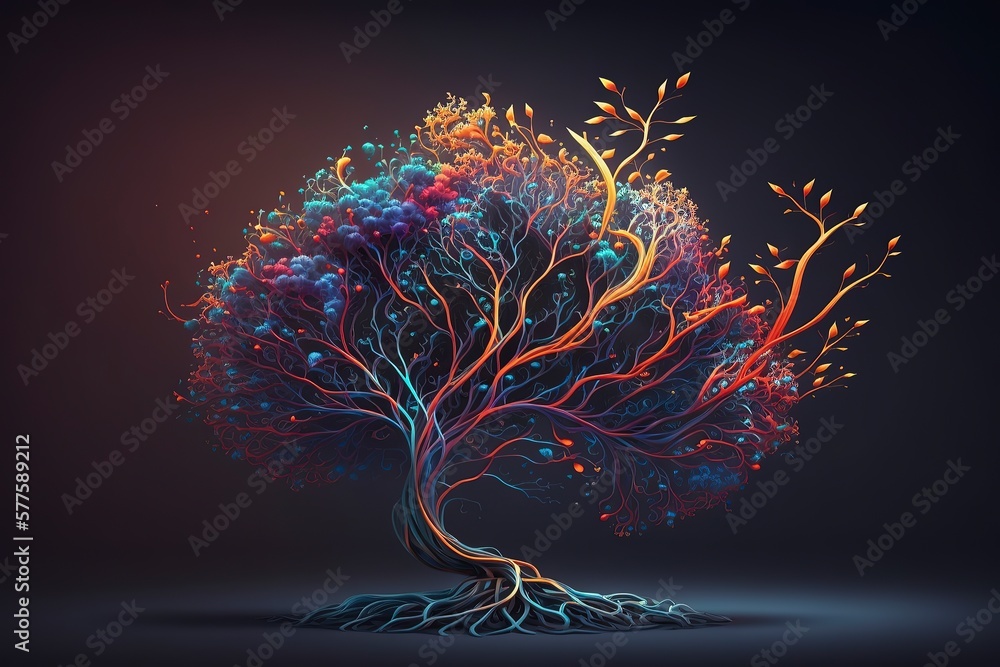 Experience the beauty of nature through various styles of tree art ...