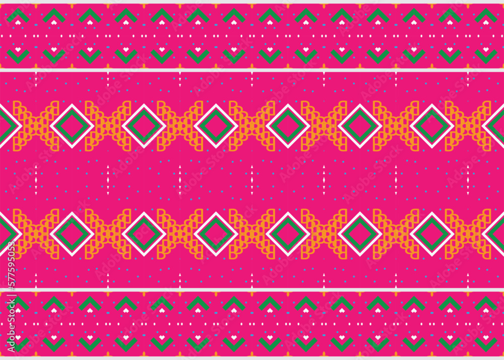 Ethnic pattern background. Geometric ethnic pattern traditional Design ...